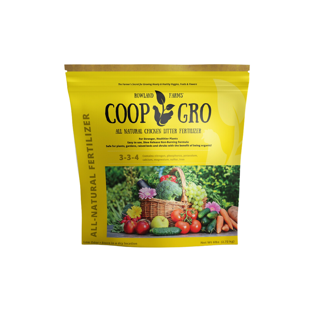 Coop Gro Fertilizer | All-Natural, Organic Fertilizer to Feed Plants